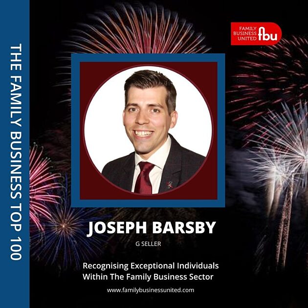 Family Business Top 100 Recognition For Joseph Barsby | G.…